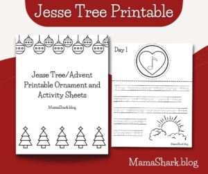 Jesse Tree Advent Printable - Mama Shark